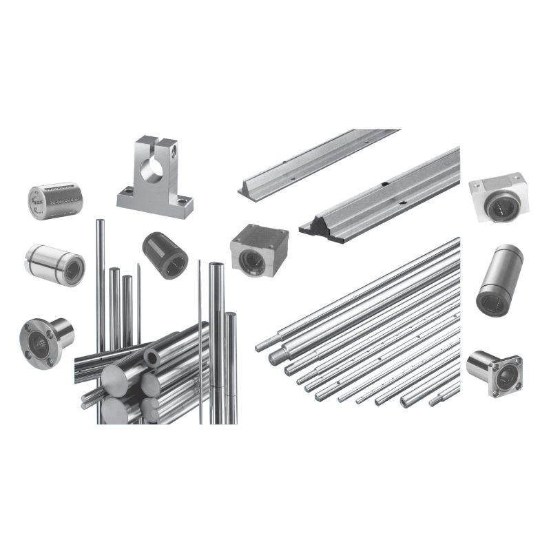 Shafts and linear bearings - TRM S.r.l. - Centro Sistemi Lineari